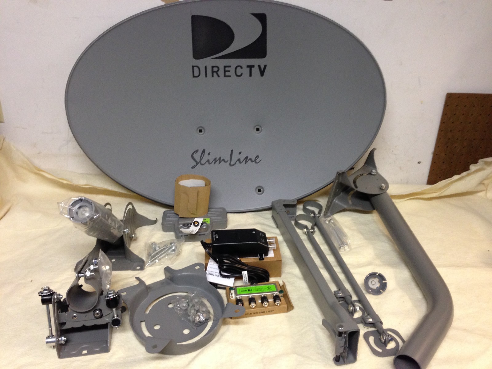 Directv Slimline Dish Kit HD Kaku satellite dish antenna SWM 3 swim 3 ...