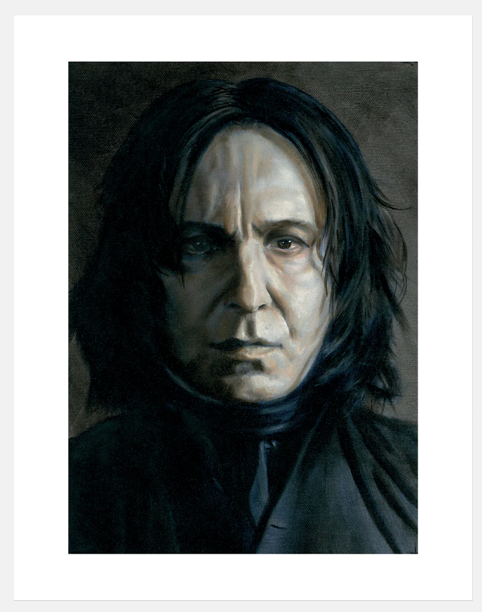 Lord of The Rings Severus Snape Movie Profile Poster Giclee Print 11x14 ...