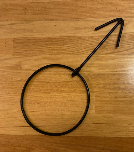 Metal Male Gender Sign Statue Art Shelf Plaque Decor Mancave Virility ...