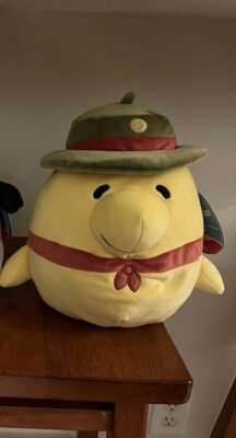 Squishmallow 8 inch Peanuts Woodstock Plush in Beagle Scout Outfit ...
