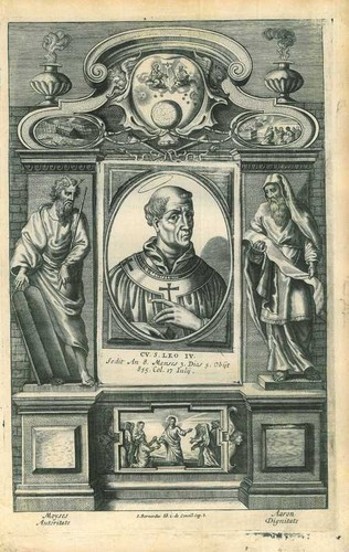 Portrait of Pope Leo IV | eBay