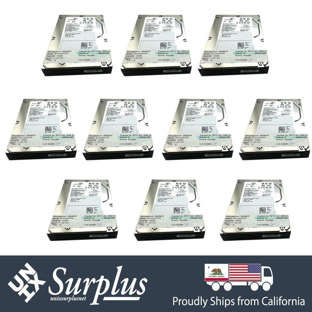 Seagate ST3146855SS 3.5" 146GB SAS 3Gbps 15K 16MB Cache Cheetah Hard ...