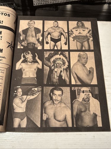 1973 Wrestling Annual #6 Complete Uncut 36 Card Set Rare Andre The ...