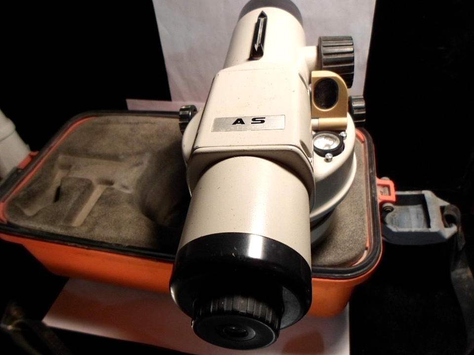 VINTAGE NIKON AS TRANSIT 0115742 PORTABLE SURVEY INSTRUMENT GOOD LEVEL ...