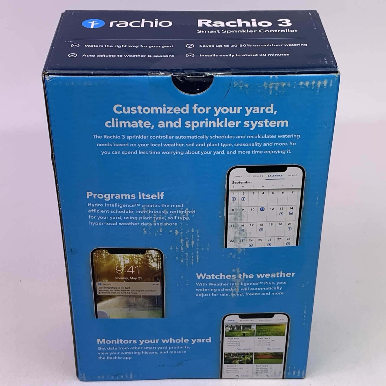 Rachio 3 Smart Sprinkler Controller 16 Zones With Weather Intelligence ...
