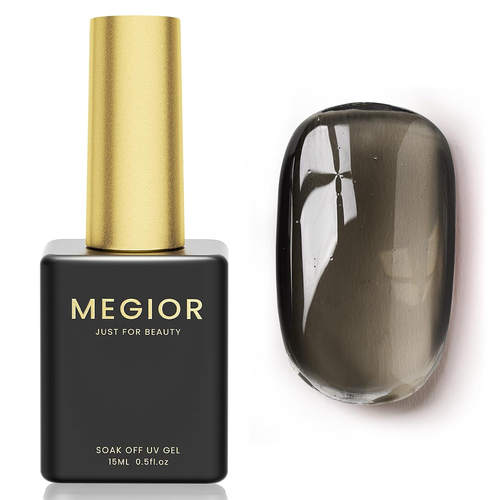 Jelly Black Gel Nail Polish 15ML Black Translucent Neutral Soak off U V ...