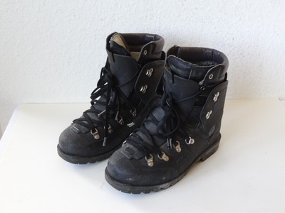 Famous Swiss Army "Shell-Boots" RAICHLE Leather Hiking Mountaineering ...