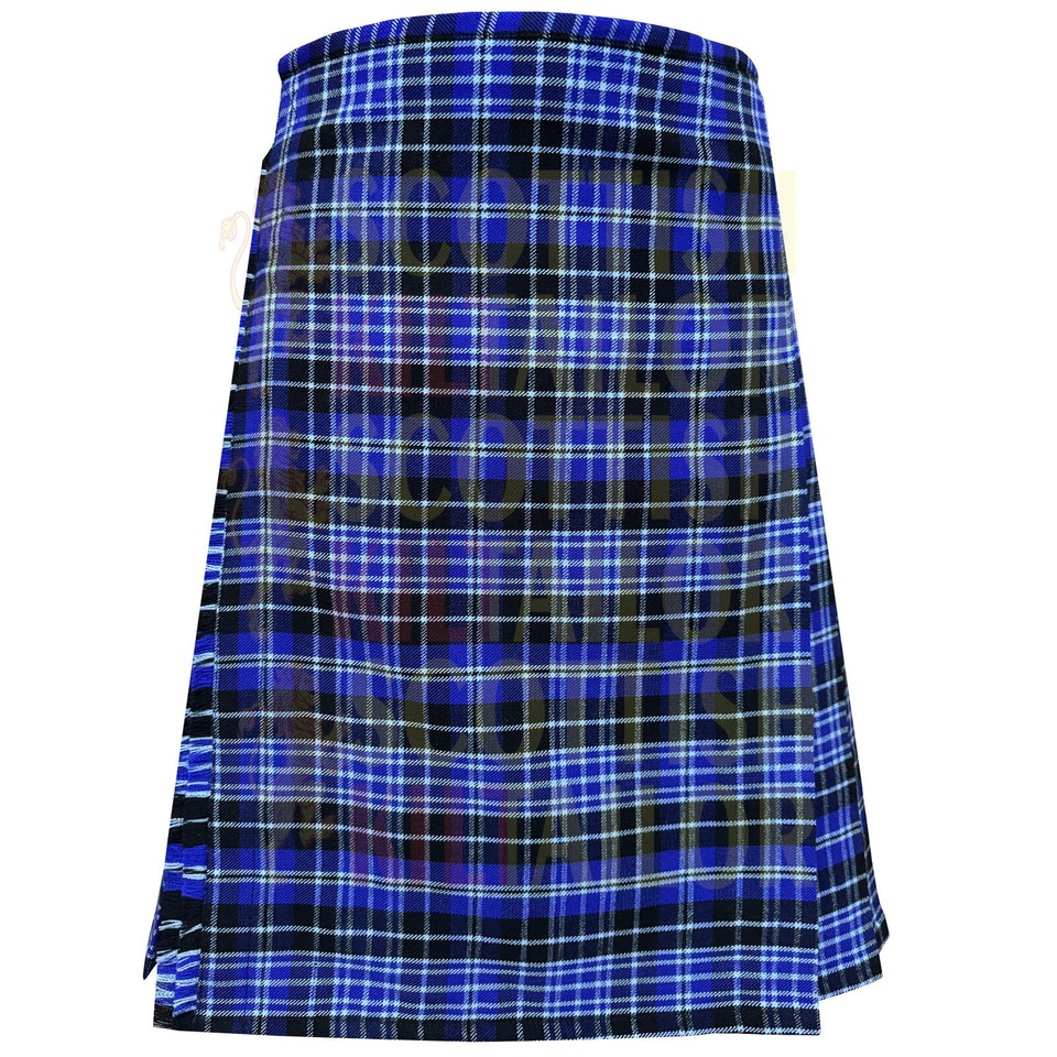 Scottish Clan Clark Modern Tartan Kilt For Men Custom Size Traditional ...