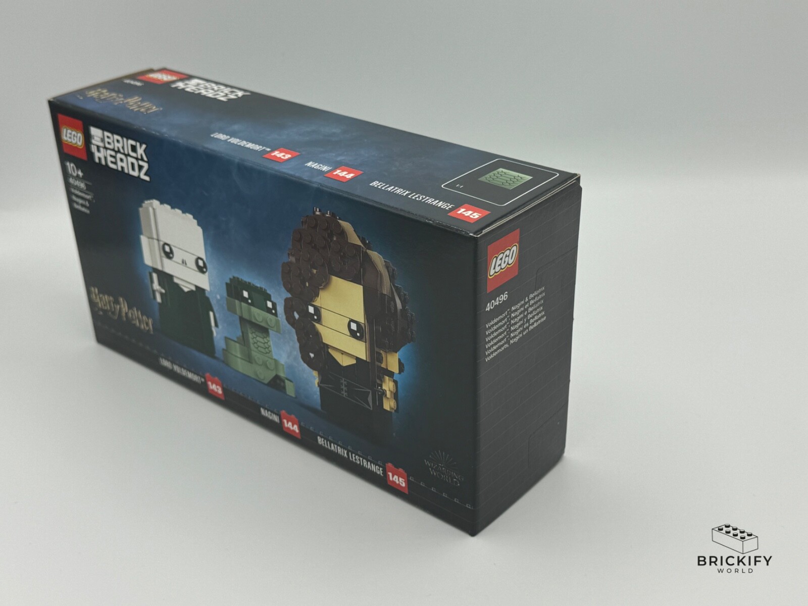 LEGO Brickheadz 40496 Voldemort Nagini und Bellatrix Harry Potter Neu ...