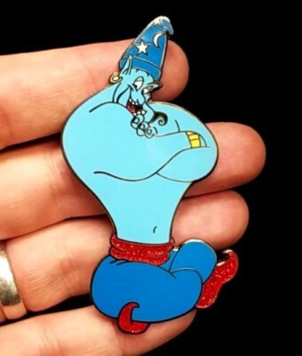 Aladdin GENIE Sorcerer Mickey Hat Fantasy LE100 Lapel Pin RARE!!! | eBay