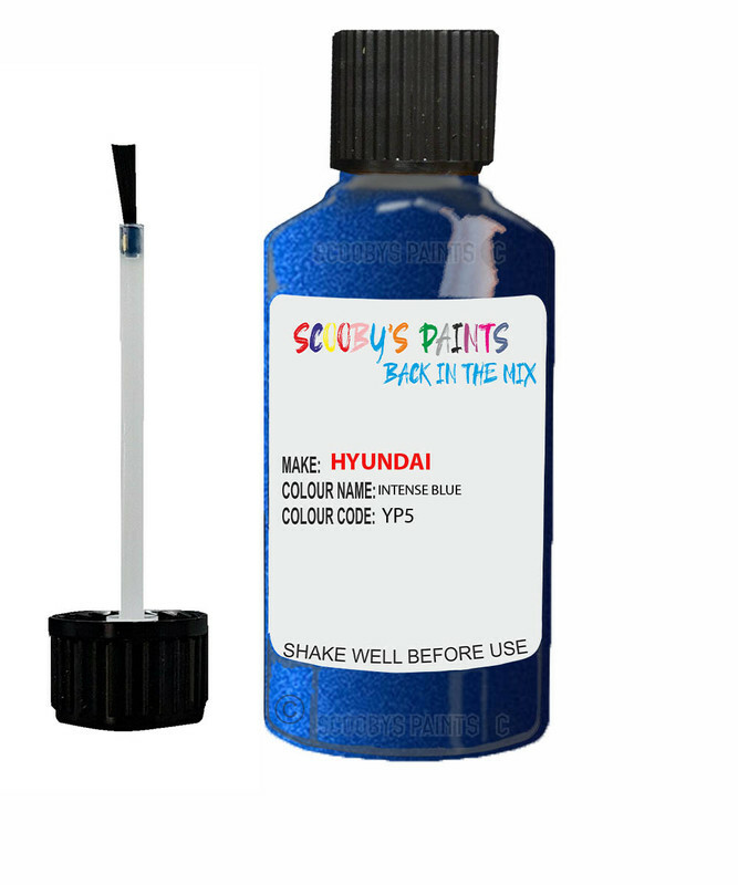 Paint For Hyundai Intense Blue Yp5 Elantra,I30,Ioniq,Venue Car Touch Up ...