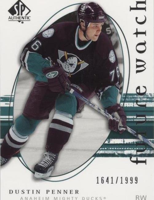 2005-06 SP Authentic - Future Watch Dustin Penner #247 /1999 (RC) for ...