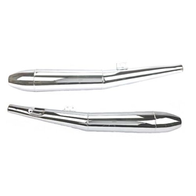 Replica Right Hand Side Muffler For 69-72 BMW R50/5, R60/5, R75/5 80 ...