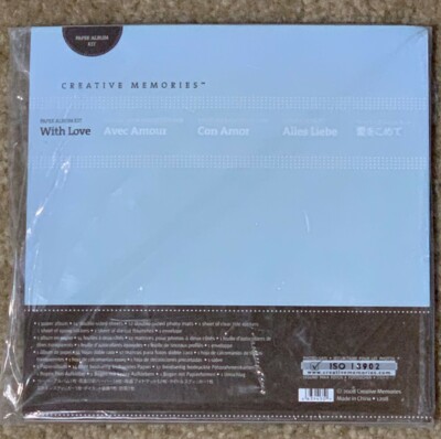 Creative Memories Paper Album Kit- With Love | eBay