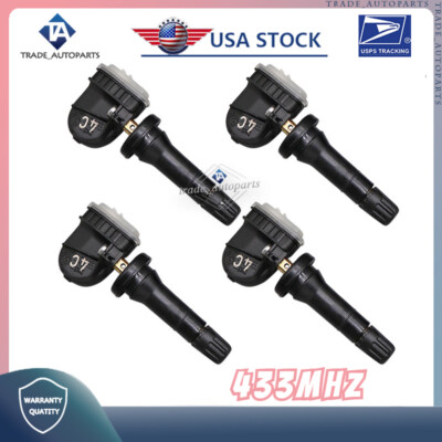 Tire Pressure Monitoring System 4 Sensors For Chevrolet Silverado 1500 ...