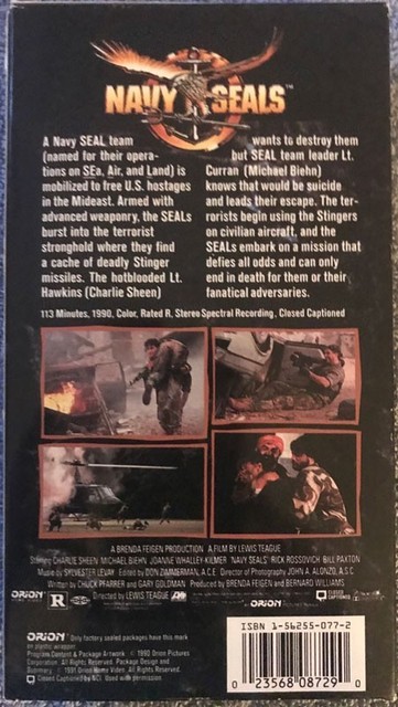 Navy Seals (VHS, 1991) for sale online | eBay