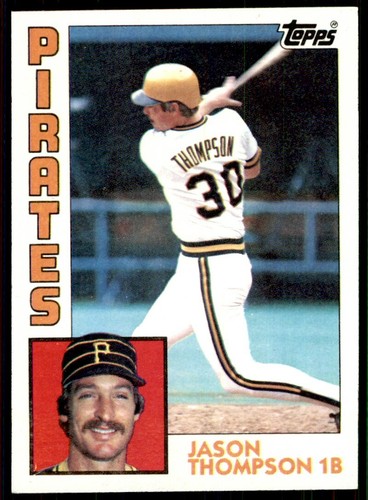 1984 TOPPS - #355 JASON THOMPSON PITTSBURGH PIRATES | eBay