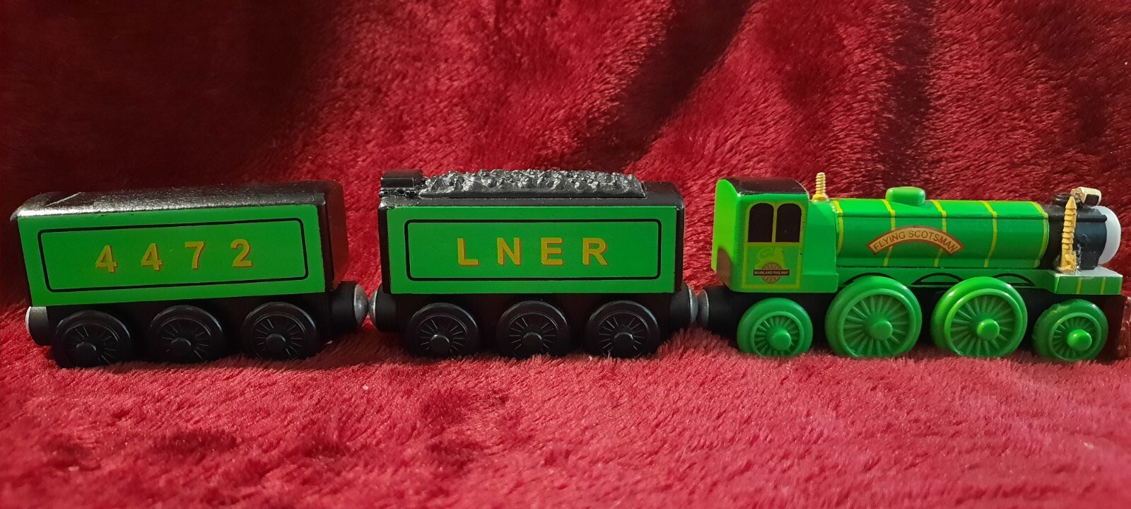 Thomas Wooden Railway CUSTOM Flying Scotsman USA Tour Configuration | eBay