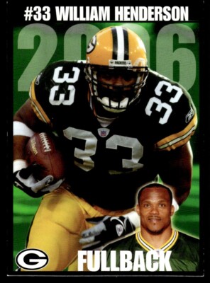 2006 Green Bay Packers Police William Henderson Green Bay Packers #9 | eBay