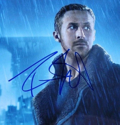 Ryan Gosling Bladerunner 2049 10x8 Original Autographed Signed Photo | eBay