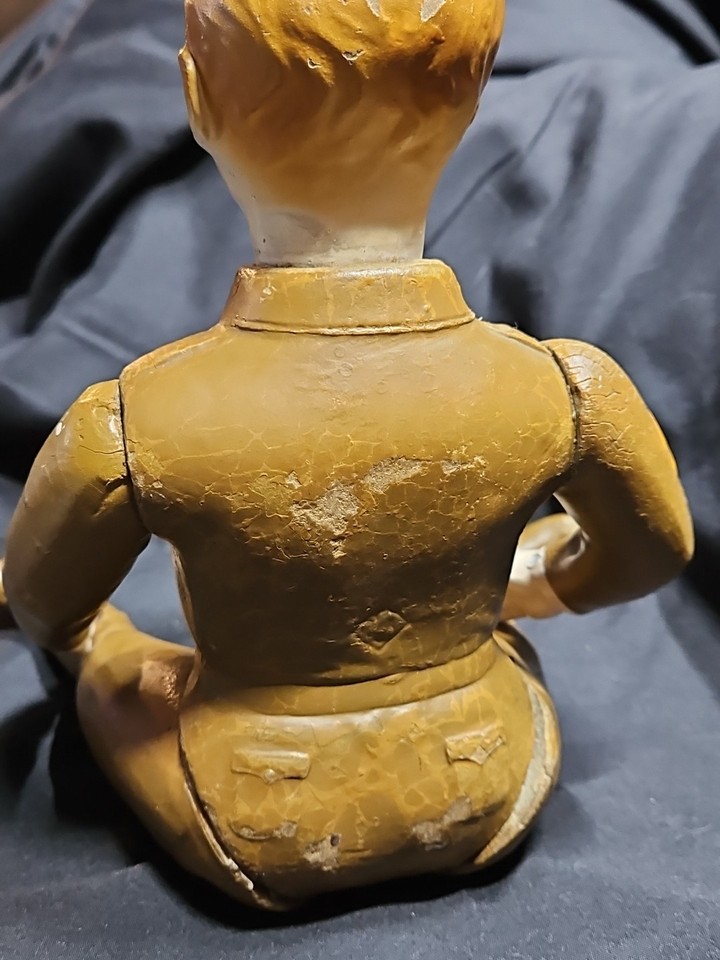 1930s WWI Ideal Liberty Doughboy Composition Soldier Doll Jointed Arms ...