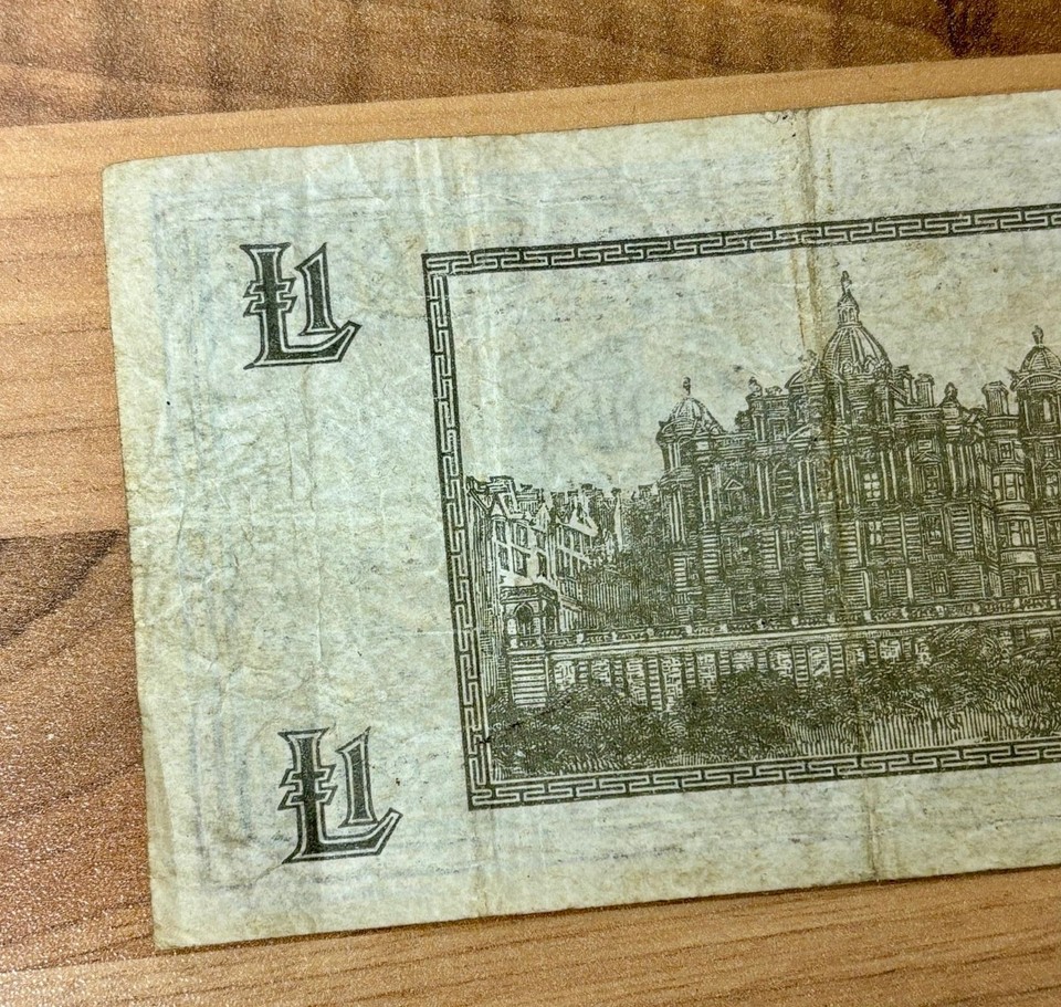 1940 BANK OF SCOTLAND £1 ONE POUND BANK NOTE, LOT 17 | eBay UK