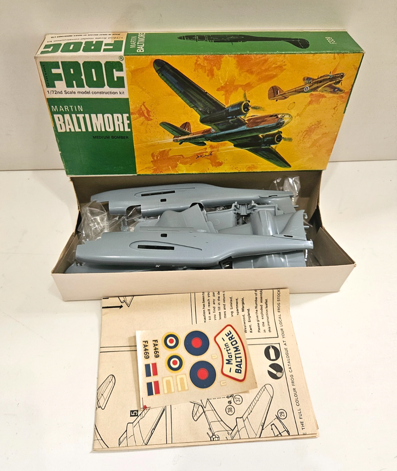 3X LOT 1/72 FROG BRISTOL BLENHEIM I + HAVOC INTRUDER BOSTON + MARTIN BALTIMORE | eBay