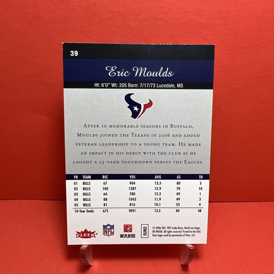 2006 Flair Showcase Eric Moulds #39 | eBay