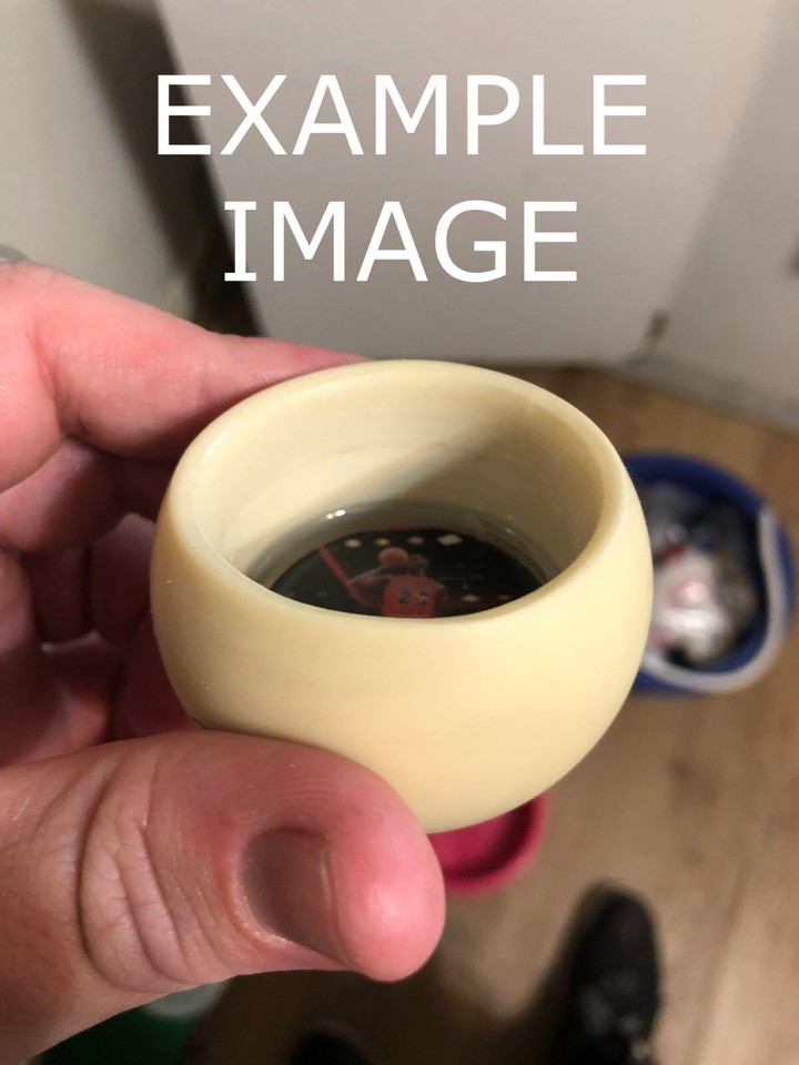 Custom "RANDY JOHNSON" Auto Cue Ball Shot Glass - Hollowed Cue Ball | eBay
