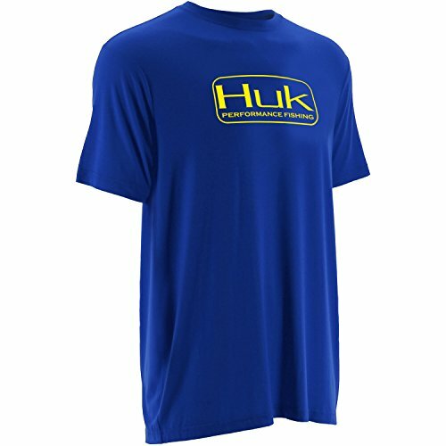 NEW HUK LOGO T-SHIRT, SIZE Small, ROYAL BLUE Fishing Apparel - SPF AND ...