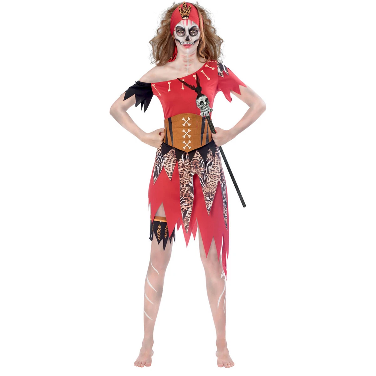 Female Witch Doctor Halloween Costume