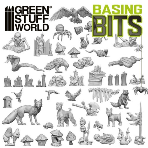 Green Stuff World: Basing Bits - Bones | Animals | Creatures - Resin ...