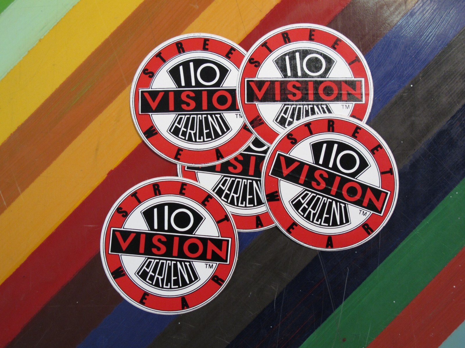 vtg 1980s Vision skateboards sticker - Duane Peters Hunns Punk VSW ...