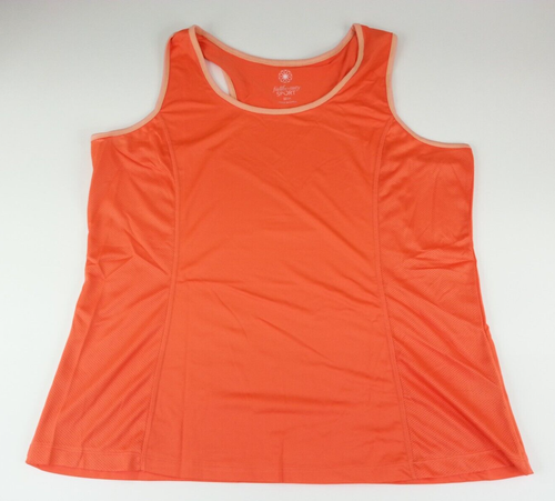 Orange Yellow Tank Top Fullbeauty Sport Womens 22/24 Sleeveless Shirt ...