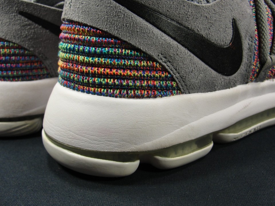 NIKE ZOOM KD 10 (897815-900) MULTI-COLOR 2017 SHOES SIZE US10 UK9 EU44 ...