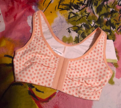 NEW AMOENA 56712601 2128 FRANCES SB PEACH BLOSSOM MASTECTOMY CROP TOP ...