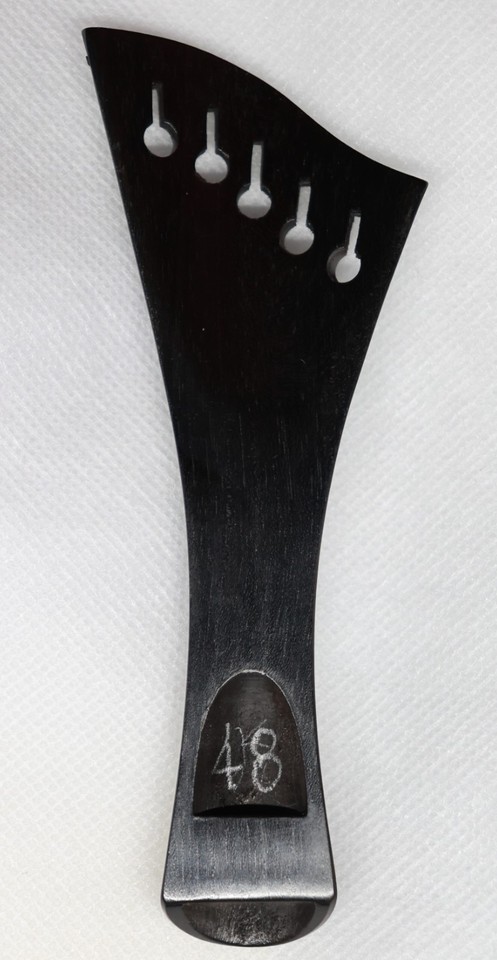 Viola 5 string Harp Tailpiece Ebony wood ,French Model black fret #48 ...
