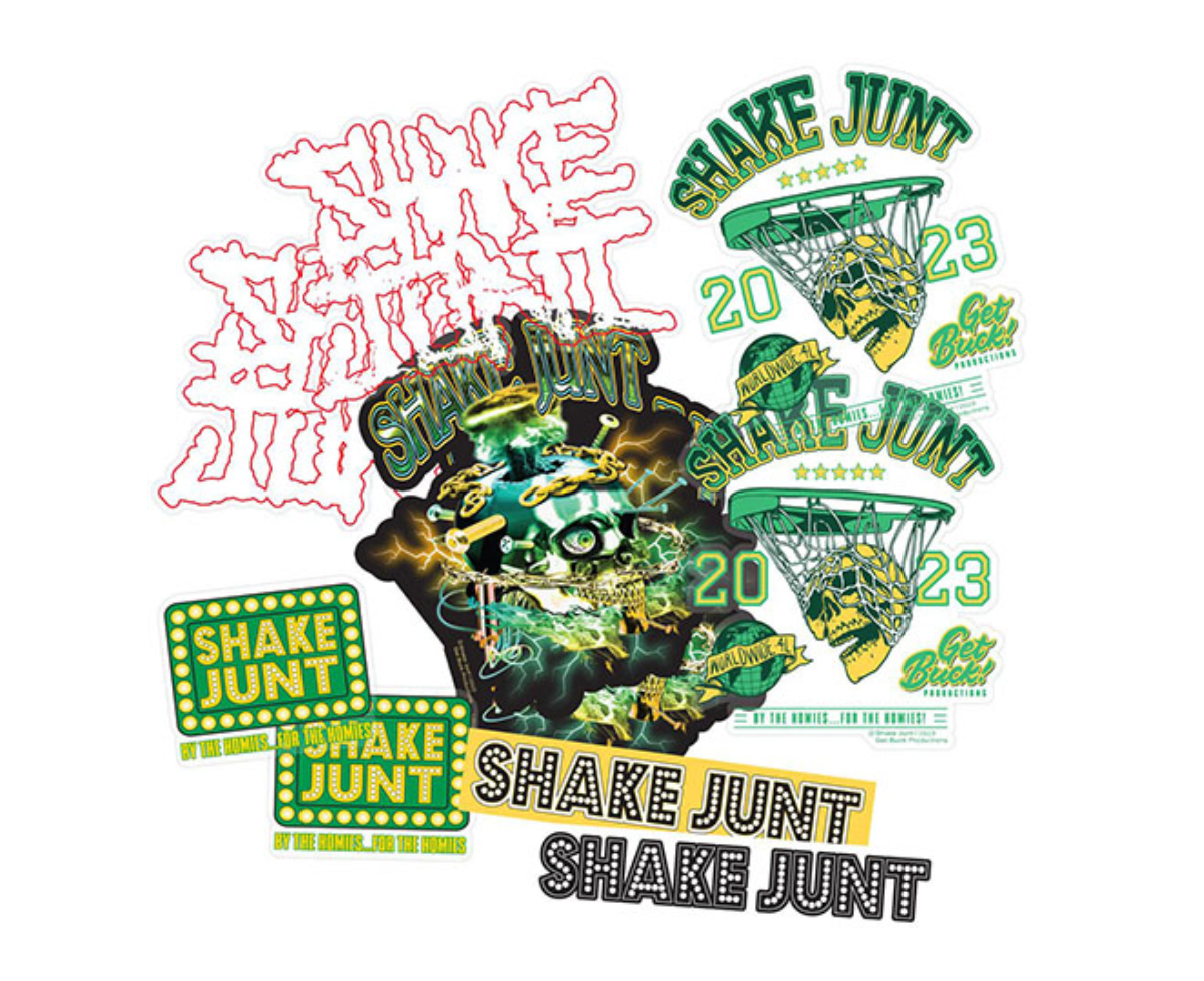 Shake Junt Skateboards Summer 23 Series Decal Stickers (PACK OF 10) | eBay