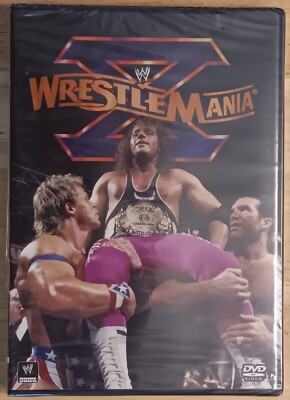 WWF WrestleMania X Bret Hart Lex Luger Yokozuna Razor Ramon HBK Roddy ...