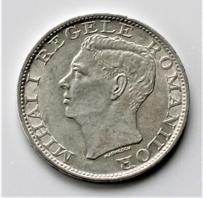 Silver coin 500 Lei 1944 - MICHAEL I KING of the Romanians | eBay