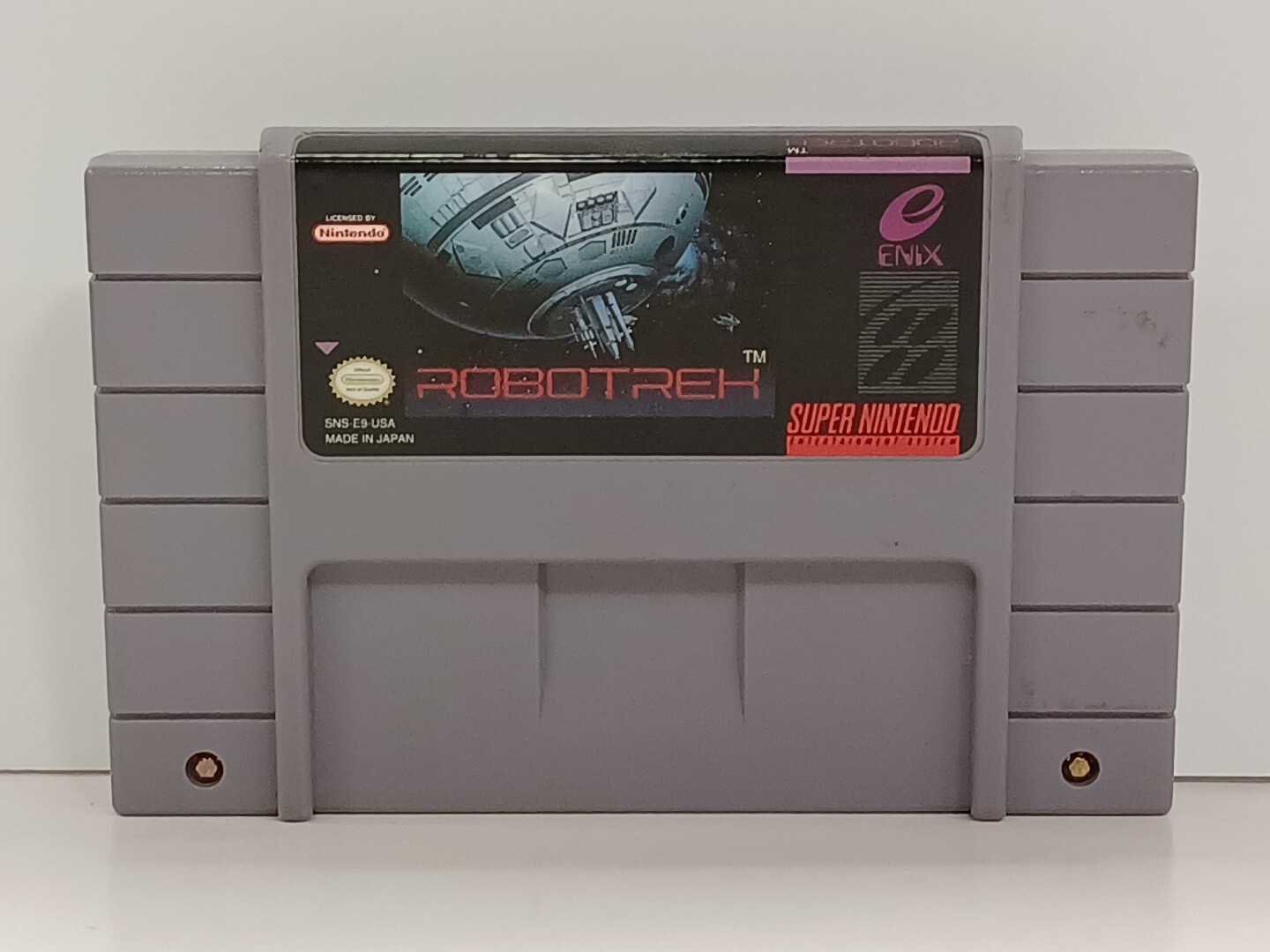 ROBOTREK Cart Only Tested & Works SNES 1994 Super Nintendo 719631000135 ...