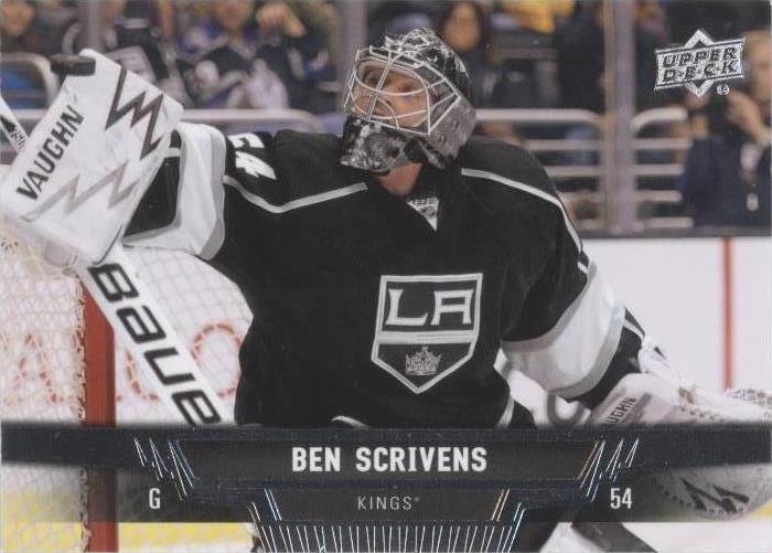 2013-14 Upper Deck - Ben Scrivens #268 for sale online | eBay