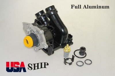 Aluminum Water Pump Module For VW AUDI CCTA CBFA JETTA Passat B6 2.0T ...