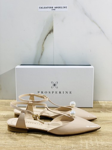 Prosperine Ballerina Woman IN Paint Beige Luxury Made IN Italy 40 | eBay