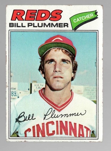 1977 Topps Bill Plummer Cincinnati Reds #239 Poor (creases) | eBay