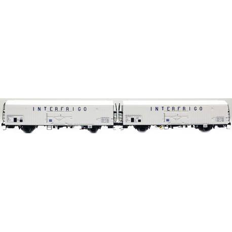 LS Models 30226 - Coffret de 2 wagons interfrigo Frangeco - HO (1:87 ...