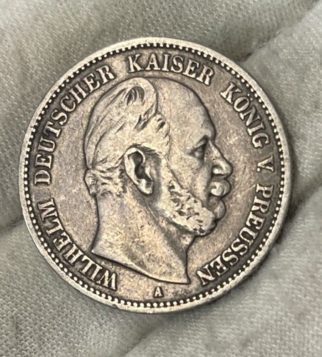 1877 A German 2 Marks Silver Coin Great Condition High Value | eBay