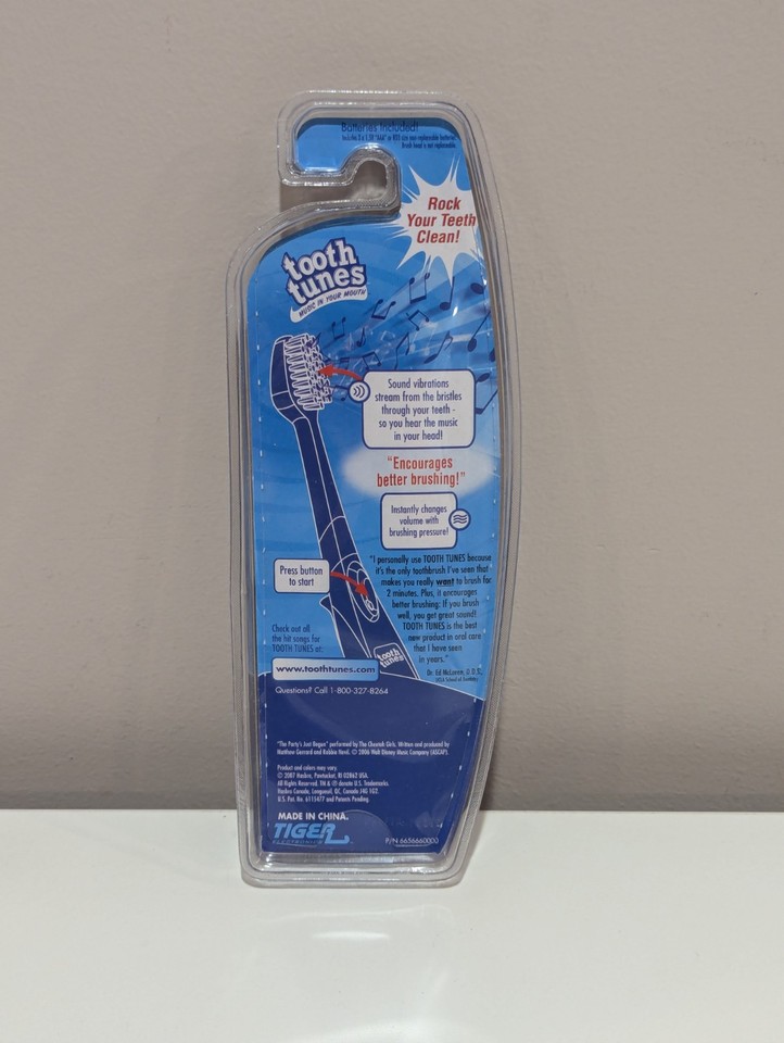 Tooth Tunes Musical Toothbrush: The Cheetah Girls -"The Party's Just ...