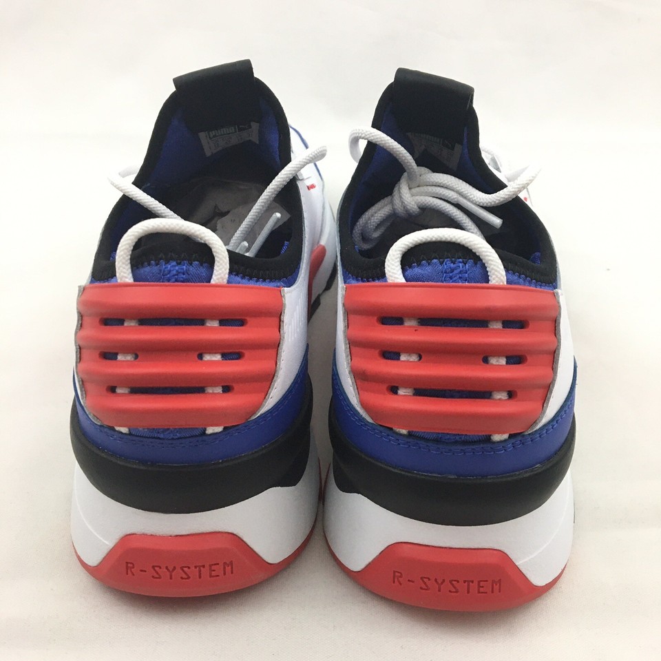 Puma RS-0 Sound Play Running System White Blue Red Shoes 366890-01 Mens ...