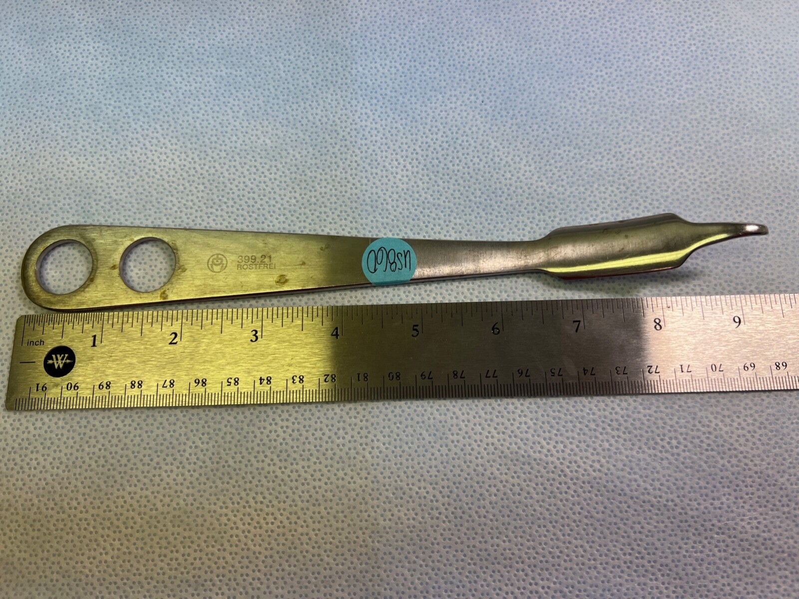 Synthes 399.21 Hohmann Retractor Short Narrow 8mm Tip 8.5" Length for ...